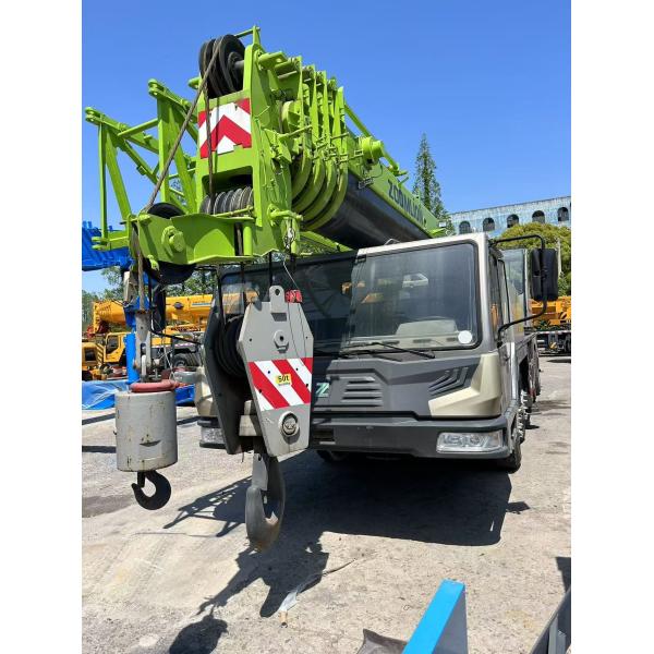 Quality Used Zoomlion ZLJ5419JQZ50V Truck Crane For 50Ton Almost New Global Export for sale