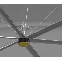 Quality Aluminum Hvls High Volume Low Speed Ceiling Fans Residential for sale