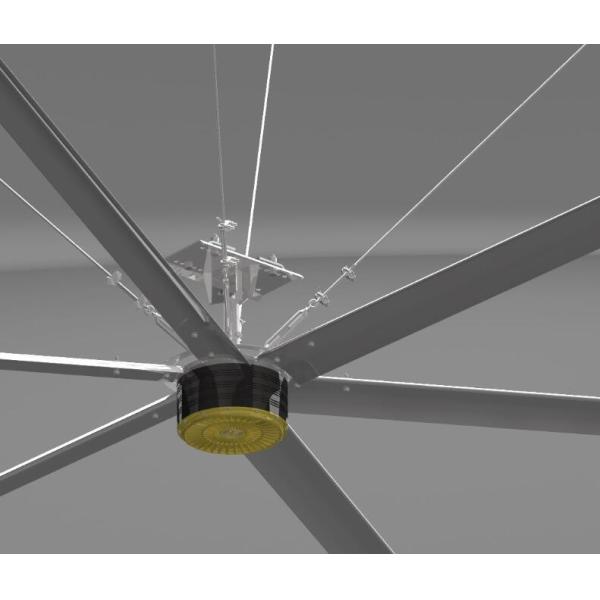Quality Air Cooling Roof Ceiling 18FooT 6 Blade Hvls Ceiling Fan for sale