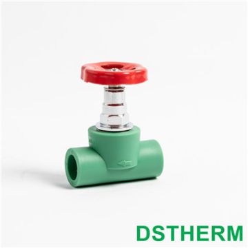 Quality PPR Stop Valve Concealed Stop Valve Multi Color Plastic Stop Valve Heat for sale