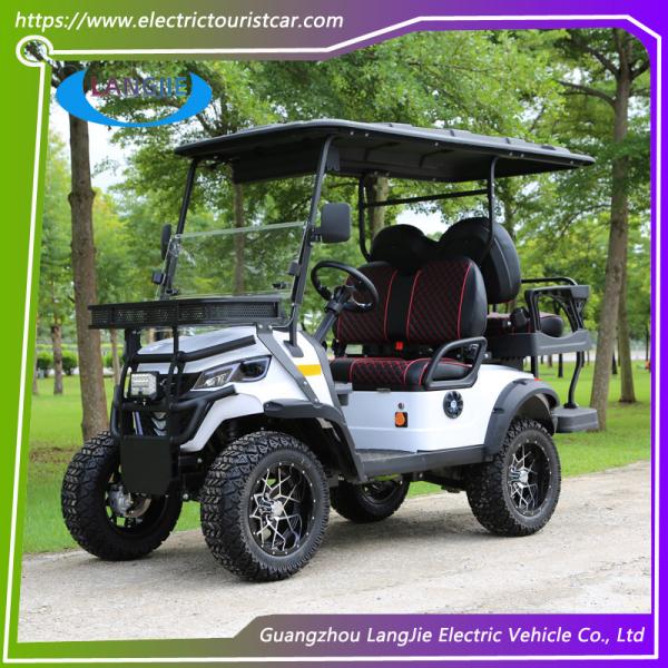 Quality 48 Volt 4 Seats Electric Golf Buggy Club Car Precedent Golf Cart With PC Windshield for sale
