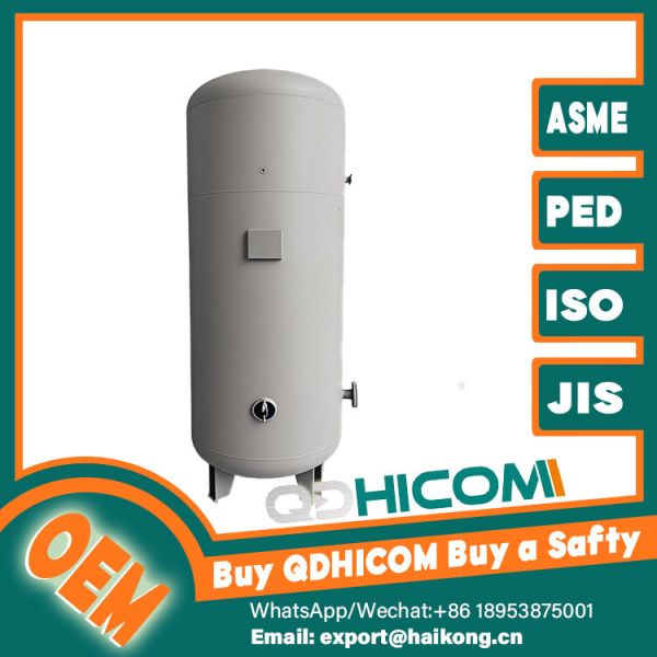 Quality High Output Vertical Air Tank Carbon Steel for Industrial Equipment CE & ASME Approved for sale