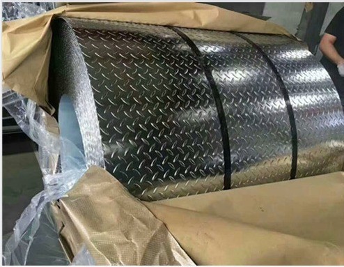 Quality 40g/m2 Zinc Layer Galvanized Pattern Steel Plate with Customizable Width of 1000 for sale