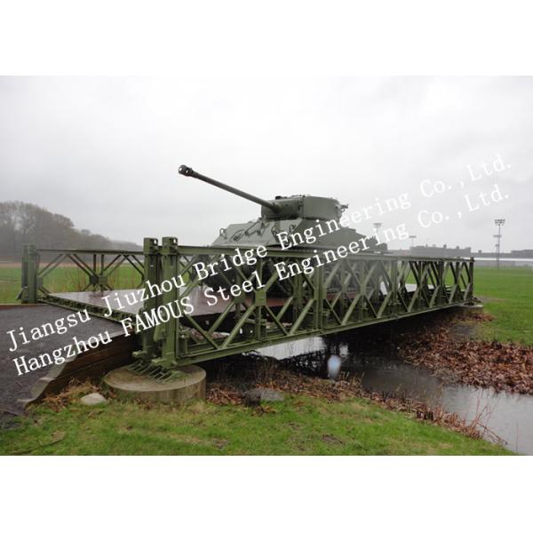 Quality Pre - Engineered Modular Military Pontoon Bailey Bridge Heavy Load Capacity for sale