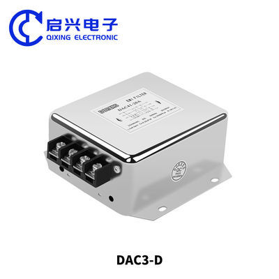Quality 380V AC Three Phase Four Wire EMI Power Supply Noise Filter 40A-80A Variable for sale