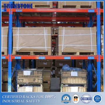 Quality EURO 50mm Pitch Warehouse Pallet Rack Systems for sale