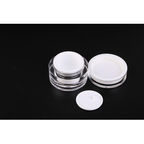 Quality Thick Wall Dual Structure Cosmetic Cream Jars Upgrade Elegance for sale
