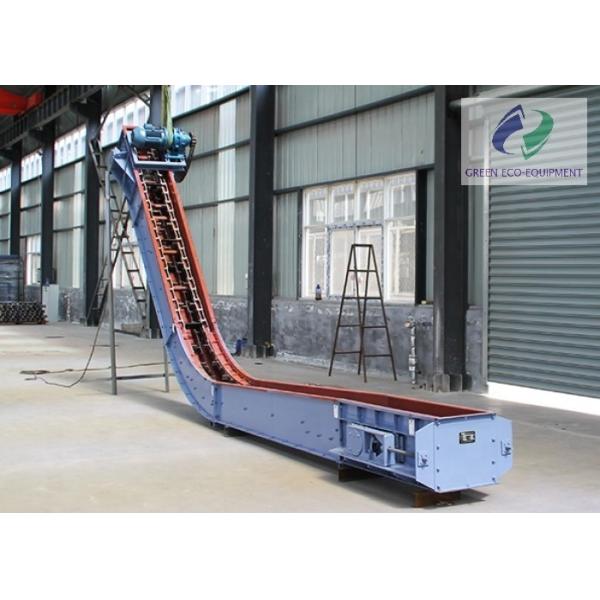 Quality Big Capacity Large Incline Chain Conveyor For Powder Granular Materials for sale