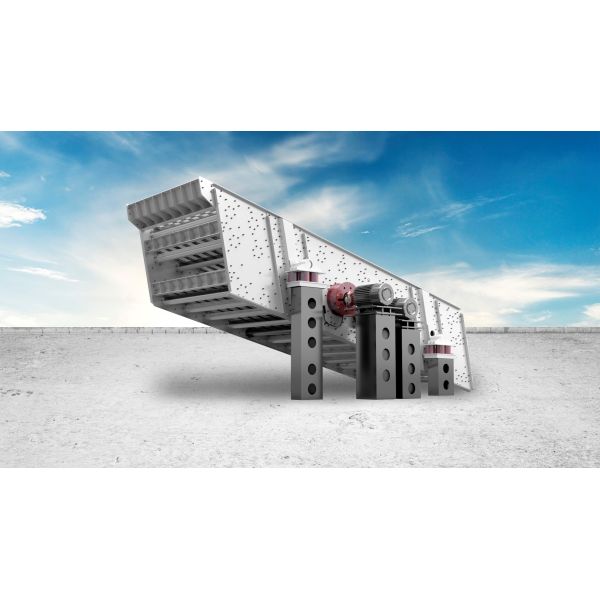 Quality Industrial RLY Mining Vibrating Screen Equipment Vibratory Screener Machine 30-1950TPH for sale
