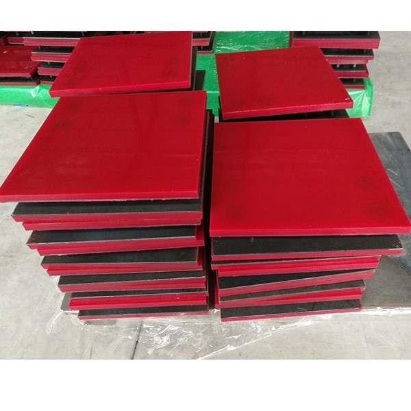 Quality Expanded Metal Back Urethane Lining Polyurethane Chute Liner Plates for sale