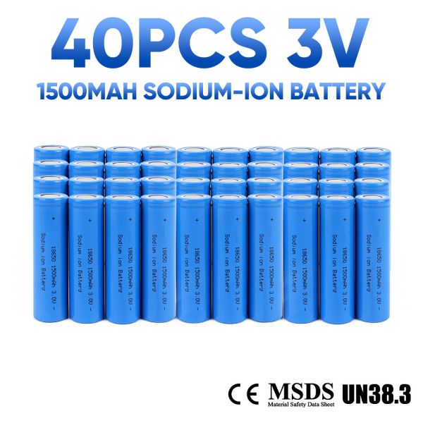 Quality Vacuum Cleaner 18650 1500mAh Na Sodium Battery Cell Cylindrical for sale