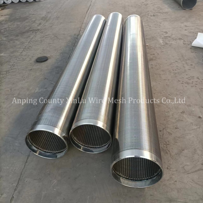 273mm 10-3/4" Water Well Screen Pipe With Wedge Wire Wrapped Continuous Slot