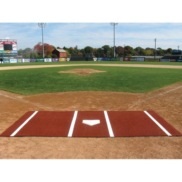Quality Baseball Batting Mat for Indoor Outdoor Training 15mm Pile Height 3/16 Inch Gauge for sale