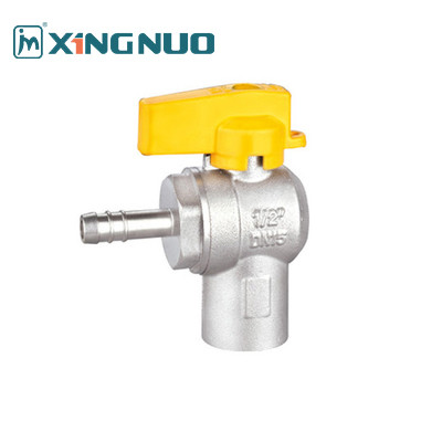 Quality Female Threaded Gas Ball Valve Customized Brass Gas Ball Valve Nickel Plated Gas Valve Handle Aluminium for sale
