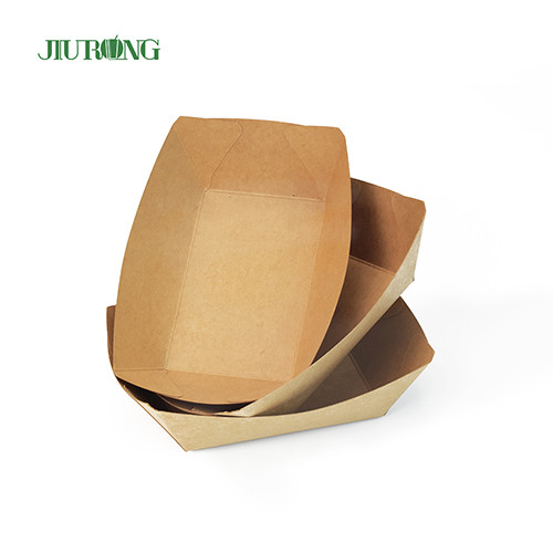 Quality ODM Biodegradable Disposable Paper Serving Trays 175cm length Custom logo for sale
