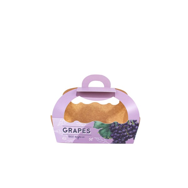 Quality Compostable Fresh Apple Gift Boxes , Waterproof Vegetable Packing Box Oilproof for sale