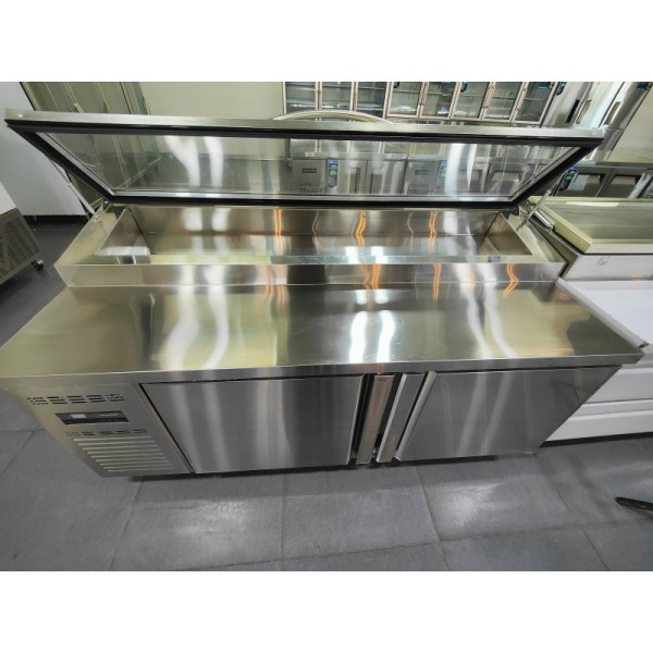 Quality Cooling Prep Table Stainless Steel Refrigeration Work Table for Kitchen for sale