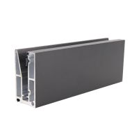 Quality Upgrade Your Space with Design Glass Riling Aluminum Profile and U Channel Clamp for sale