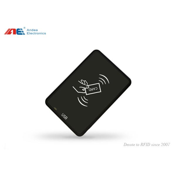 Quality ICODE SLIX Chip 13.56MHz Desktop RFID Reader Writer USB Interface Plug / Play for sale