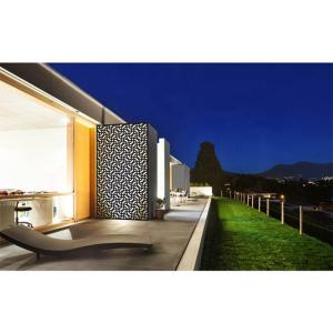 Quality Classic Laser cut art stainless steel garden divider screen partition for sale