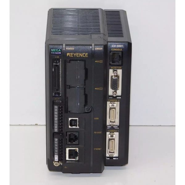 Quality Keyence CV-5501 Mega Digital Vision System Image Sensor Controller Module Unit for sale