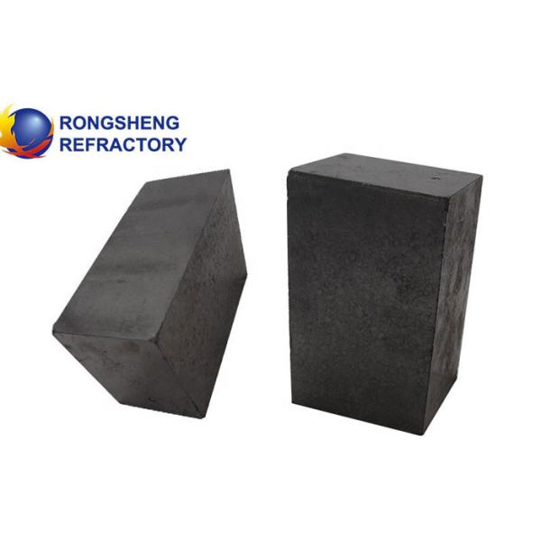 Quality Thermal Conductivity Magnesia Carbon Brick , High Basic Slag Resistance for sale