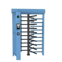 Quality Remote Control Revolving Full Height Turnstile Barrier With 3 Lanes and Bi-directional Access for sale