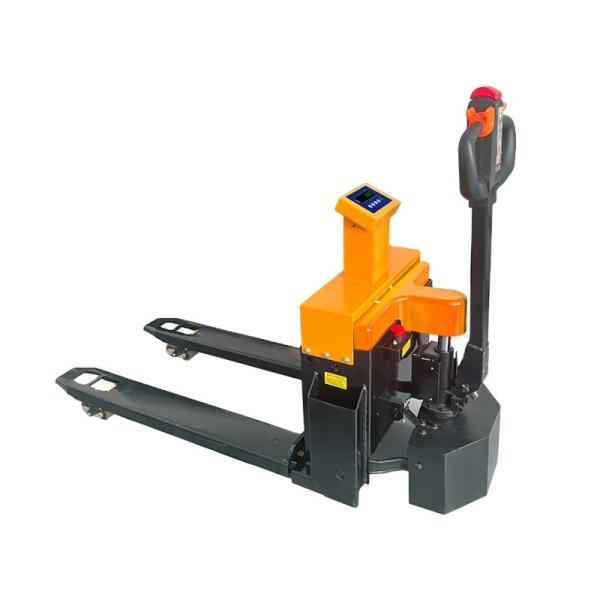 Quality 1-3t Wide  Electric  Forklifts with Scale and 30mm Ground Clearance for sale