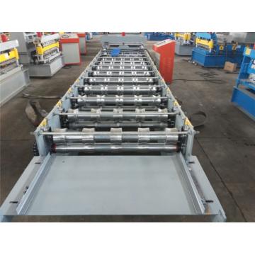 Quality Galvanized Steel Roofing Corrugated Sheet Roll Forming Machine 13 - 16 Rows for sale