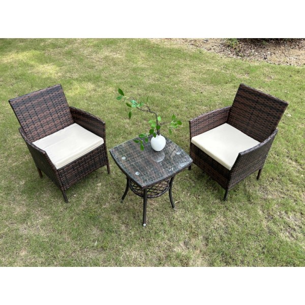 Quality Elegant Design Wholesale Rattan Sofa Waterproof Design Indoor Outdoor Sofa Table Chair Dining Desk Ottoman Furniture Set for sale