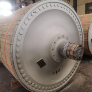 Quality High Precision Dryer Cylinder with Cylindricity 0.001~0.003mm/m Roundness 0.001 for sale
