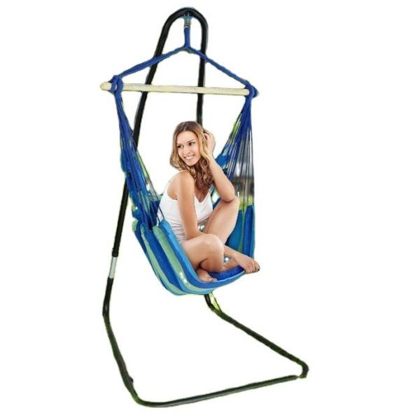 Quality Portable Hammock Swing Chair Stand Versatile with Rust Resistant Hardware for sale