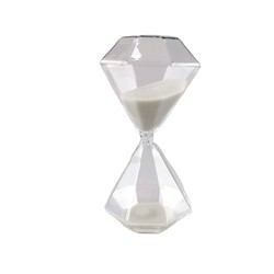 Quality Diamond Sand Timer Hourglass 1-30min Logo Customized Timekeeping Device for sale