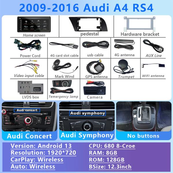 Quality 12.3 Inch Original Automotive System Android 13 Car Multimedia Navigation Player for sale