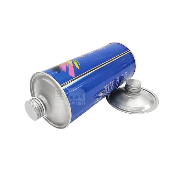 Quality 1L Tin Cans Accessories Silver / Gold Color For Rectangular Cap for sale