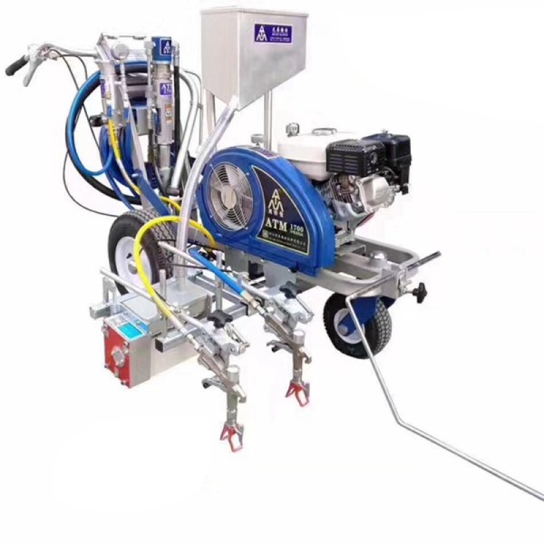 Quality Portable Hydraulic Cold Paint Road Marking Machine for sale
