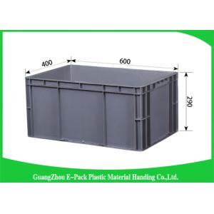 Quality Customized Large Plastic Storage Containers , Warehouse Stackable Plastic Boxes for sale