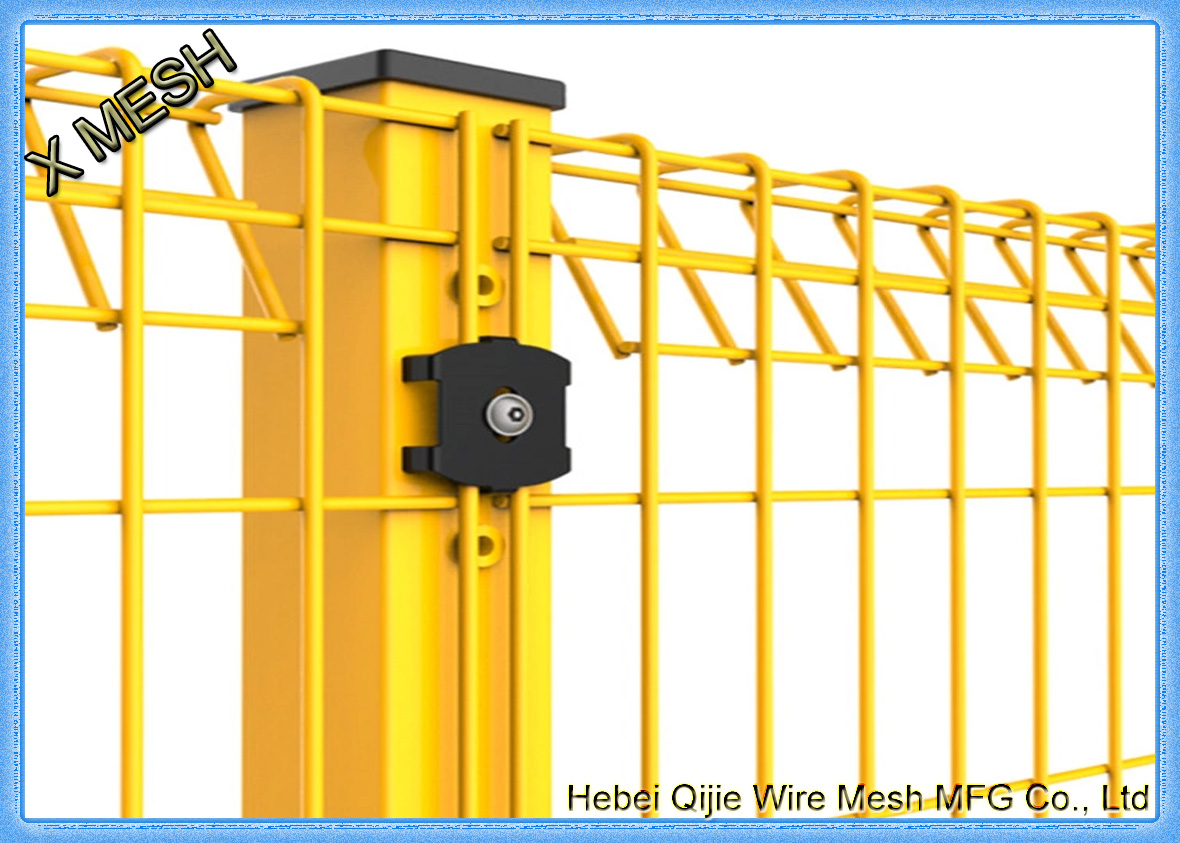 powder coated welded iron wire BRC garden fence