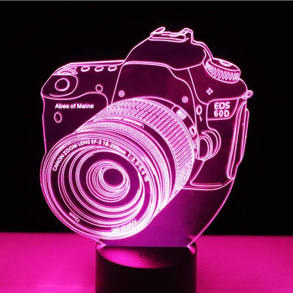 Quality CE Camera 3d Printer Night Light 3D 05 Change 7 Colors Light for sale