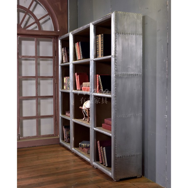 Quality Nidea #8010 Modern Antique Style Industrial Bookcase Aviator Office Desk Luxury Aviation Furniture for Home Hotel Versatile for Living Room for sale