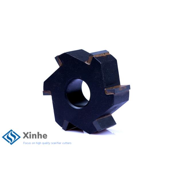 Quality 6pt Carbide Tipped Milling Cutters , Tungsten Blade Scarifying Milling for sale