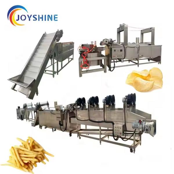 Quality 50kg/H-1000Kg/H Fully Automatic Fresh Banana Chips Production Line Plantain for sale