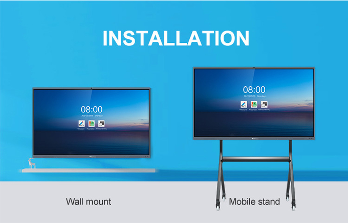 Smart Interactive Whiteboard 65" Interactive Display Interactive Flat Panel For Kids 13