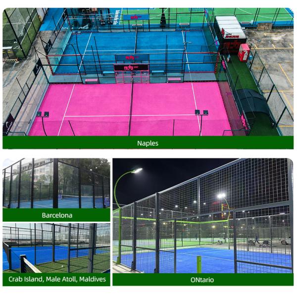 Quality Padel Court Artificial Grass Paving Cricket Court Construction Padel Tennis for sale