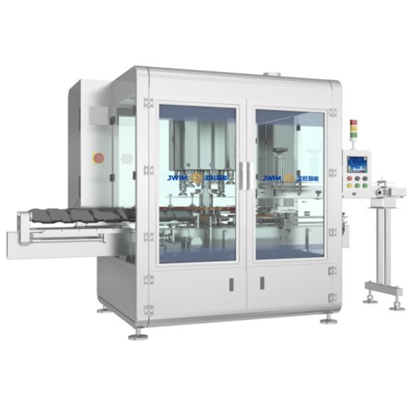 Quality Fertilizer 1-5L Drum Six Head  Automatic Rotary Anti-Theft Capping Machine for sale