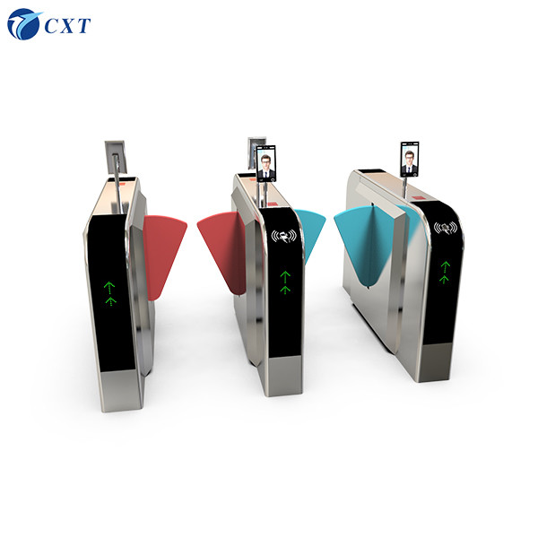 Quality Face Recognition Swing Flap Barrier Standard Anti Collision For Library 160A for sale