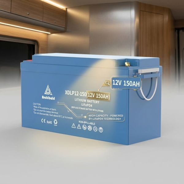 Quality 12V 200AH LiFePO4 Camper Van Lithium Battery 2560Wh Premium Power System for Luxury RV Conversion for sale
