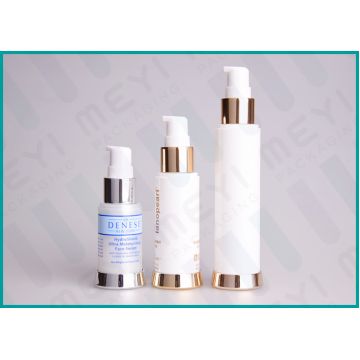 Quality 15ml 30ml 50ml Refillable Airless Pump Bottles With Leakage Prevention for sale