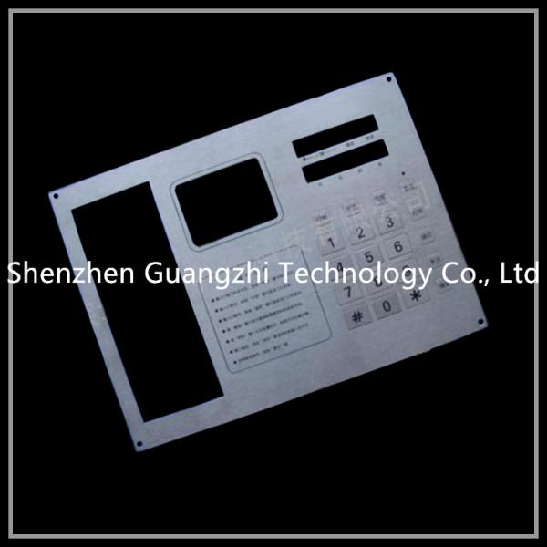 Quality Stainless Steel Embedded Numeric Keypad With Laser Cutting Bending Welding Treatment for sale