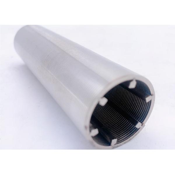 Quality ISO9001 Durable Cylinder Slot 0.8mm Johnson Wire Screen Spiral for sale